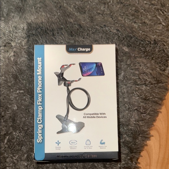MAX CHARGE | Cell Phones & Accessories | Max Charge Spring Clamp Flex ...